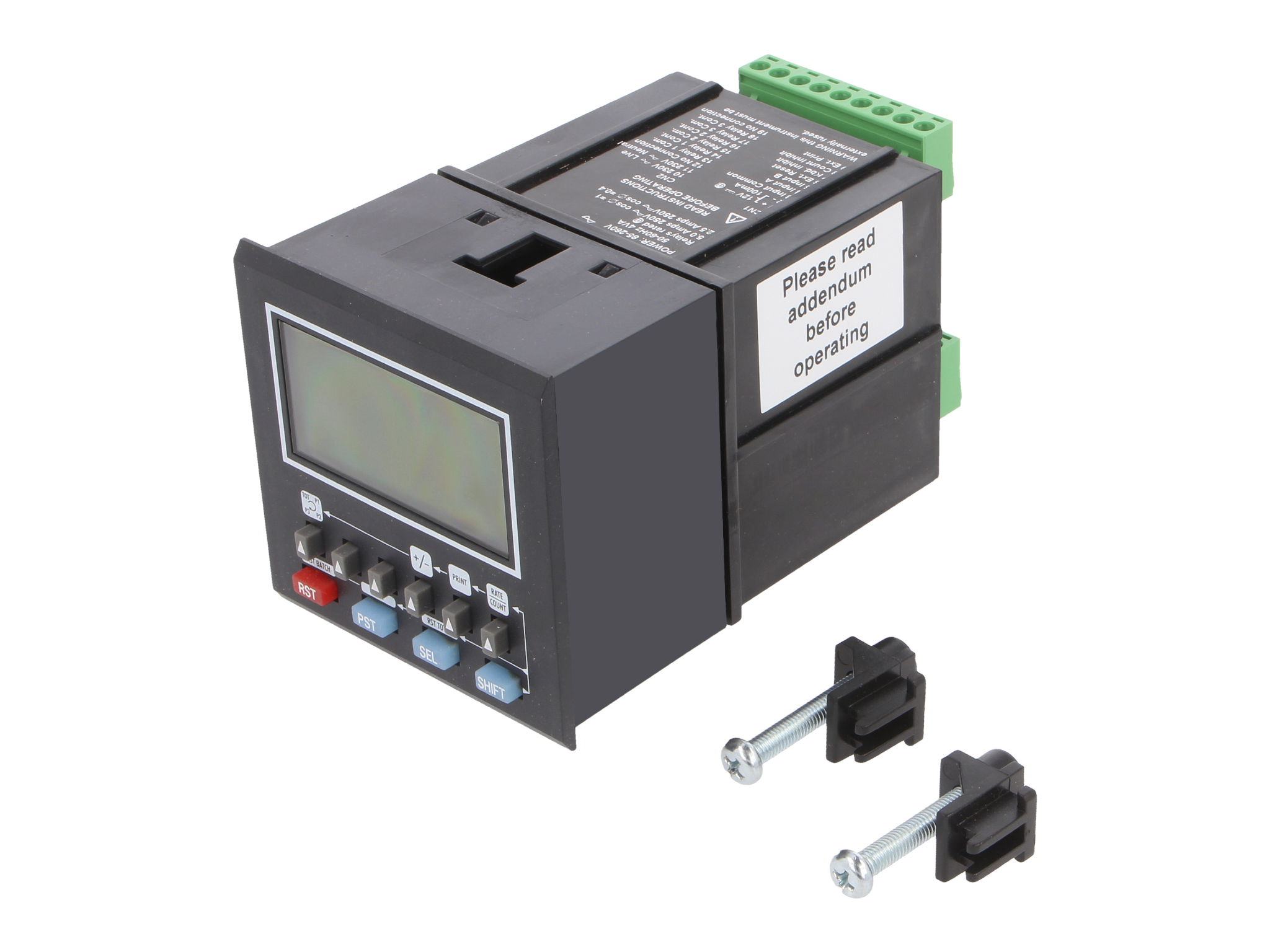 High-precision time and pulse counters by Trumeter