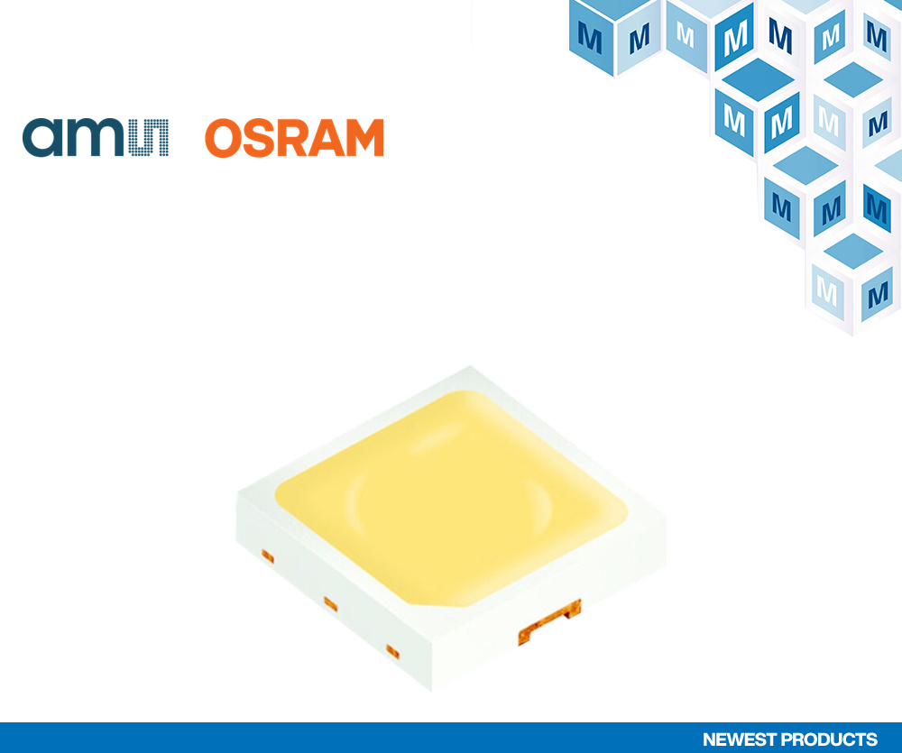 Mouser Now Stocking ams OSRAM SYNIOS P3030 KW DSLP31.CE LED for Car ...
