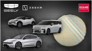 ROHM's 4th Generation SiC MOSFET Bare Chips Adopted in Three EV Models ...